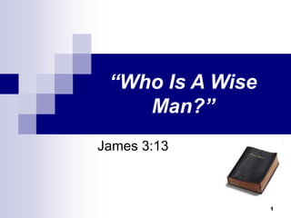 Who Is A Wise Man.ppt hope can help this to your wisdom understanding ...