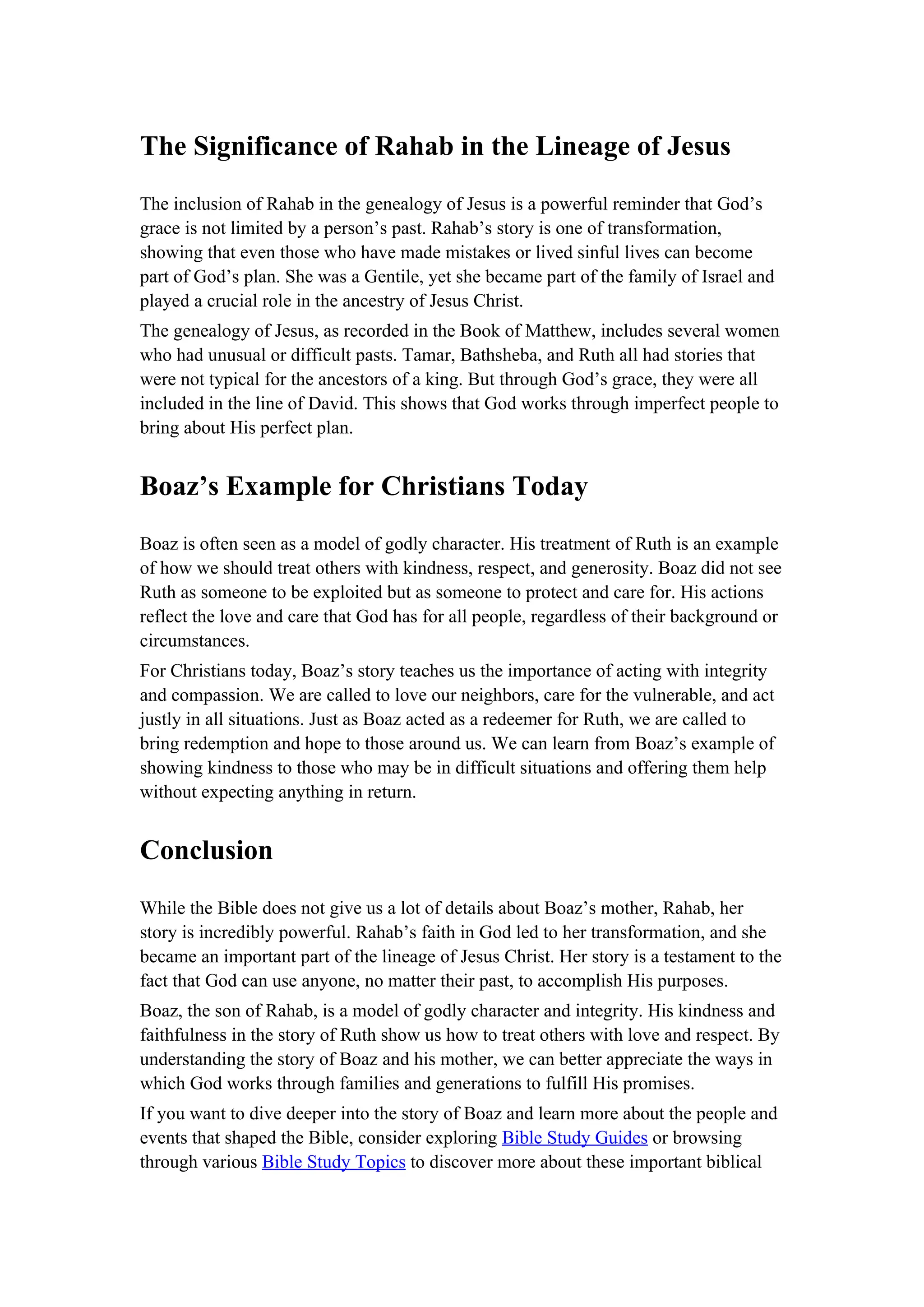 Who Is Boaz’s Mother in the Bible .docx