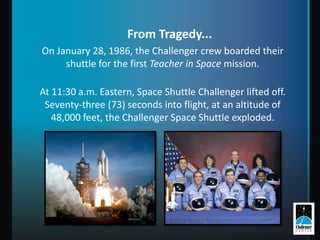 Who is challenger center feb 2013 final | PPT