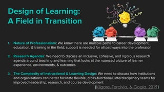 Who is Designing Learning Today? | PPTX