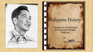 Who is ferdinand marcos | PPT