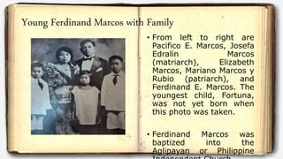 Who is ferdinand marcos | PPTX