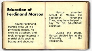 Who is ferdinand marcos | PPT