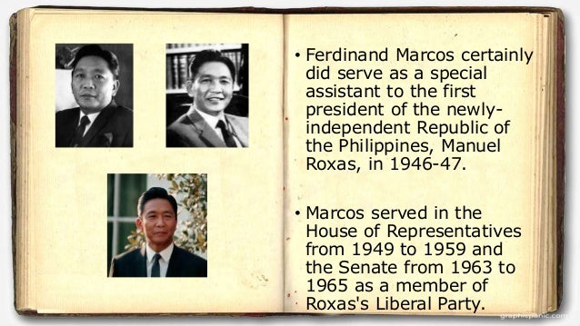Ferdinand Marcos Biography Biography
