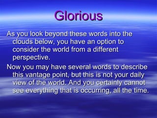 Who is glorious? | PPT