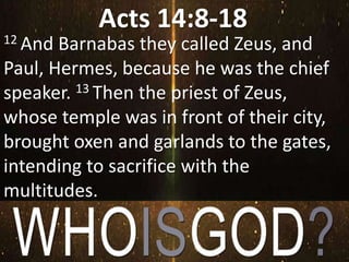 Who is god | PPTX