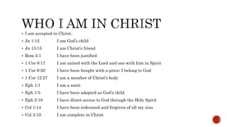 Who is God to you? | PPTX