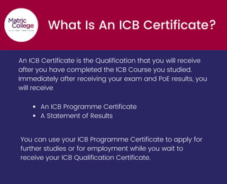 ICB Courses | PDF | Educational Assessment | Education
