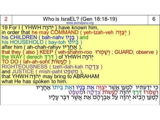 Who Is Israel | PPTX | Judaism | Religion & Spirituality