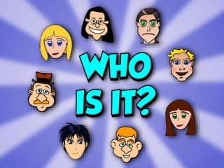 Whoisitdescriptiongames bodyfaceparts powerpoint | PPT