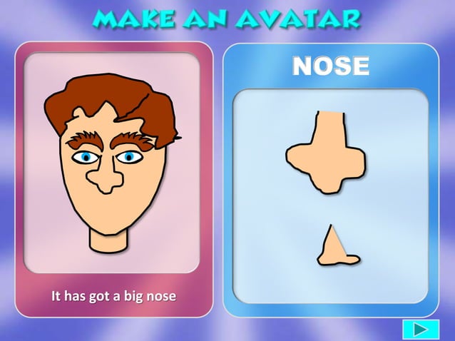 Whoisitdescriptiongames bodyfaceparts powerpoint | PPT