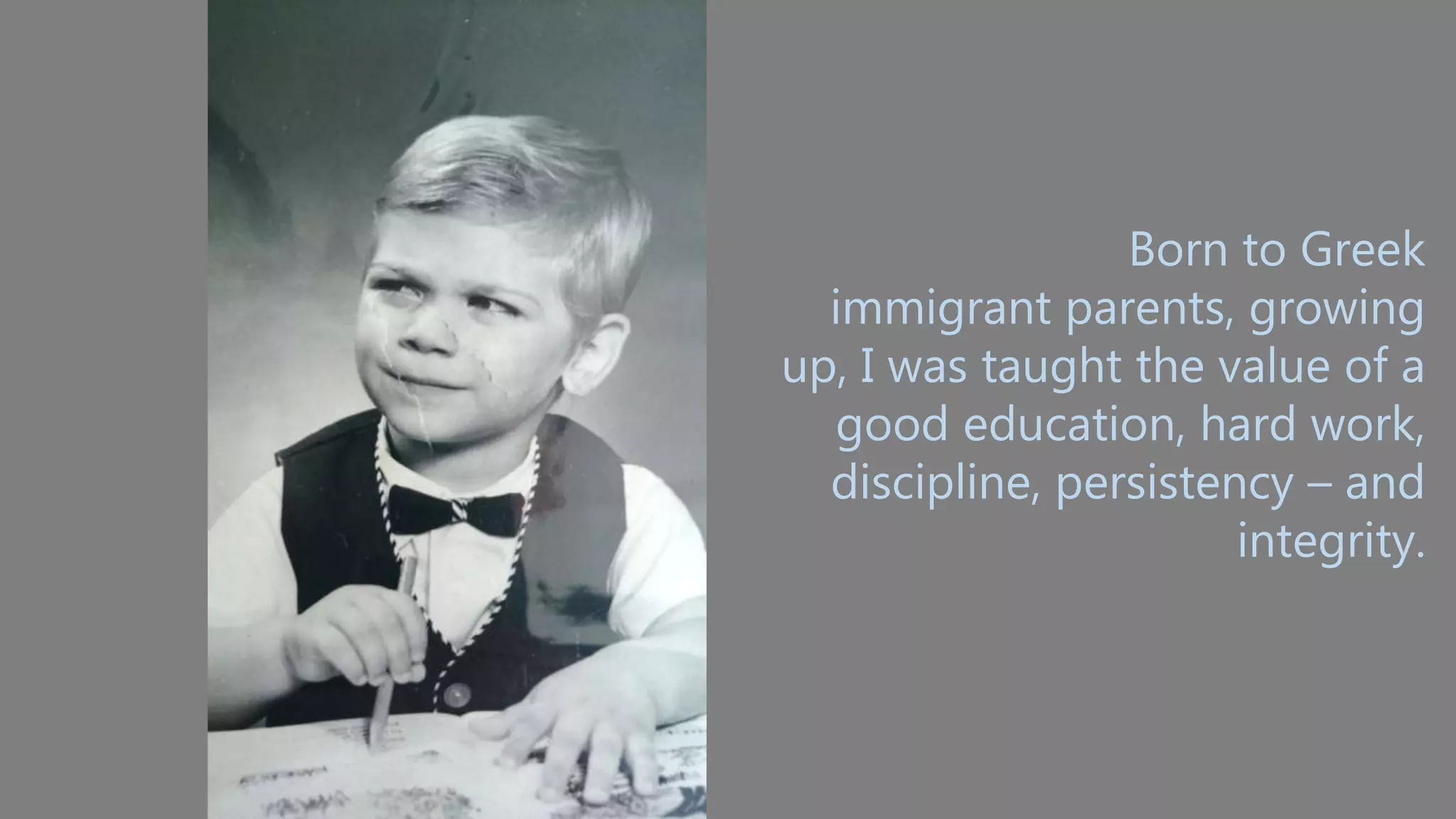 Who is James D. Roumeliotis - Presentation | PPT