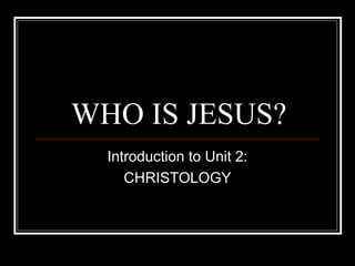 Who is Jesus? | PPT