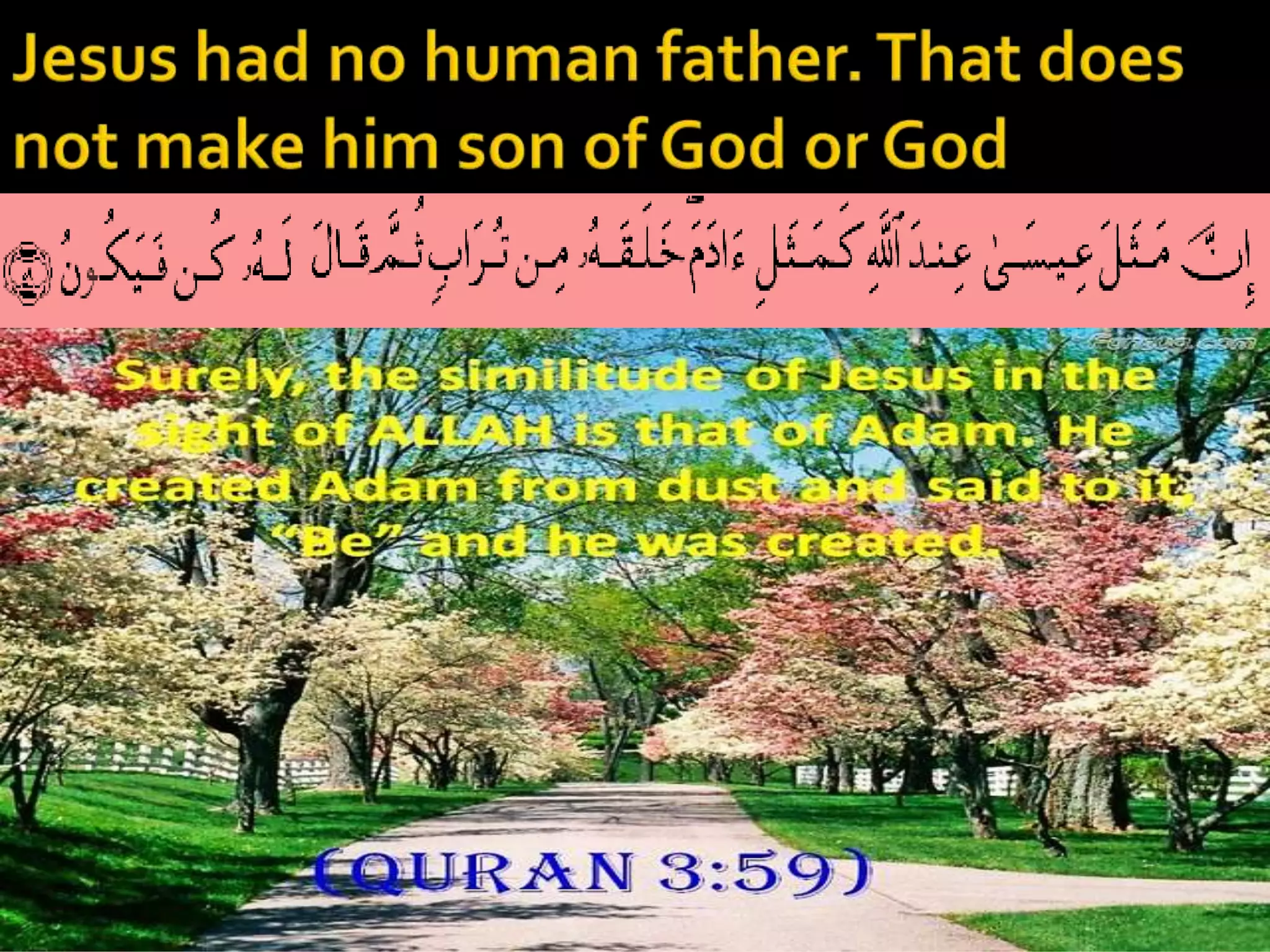 Who is jesus, Isa alaihissalam? Islamic Perspective. | PPTX