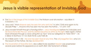 Who is Jesus? Is he a God or Man? | PDF