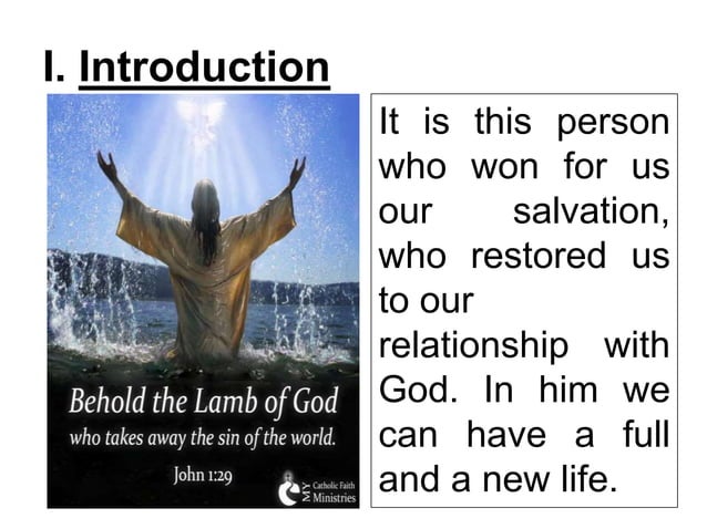 Who is Jesus Christ? | PPT