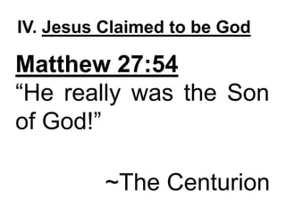 Who is Jesus Christ? | PPTX
