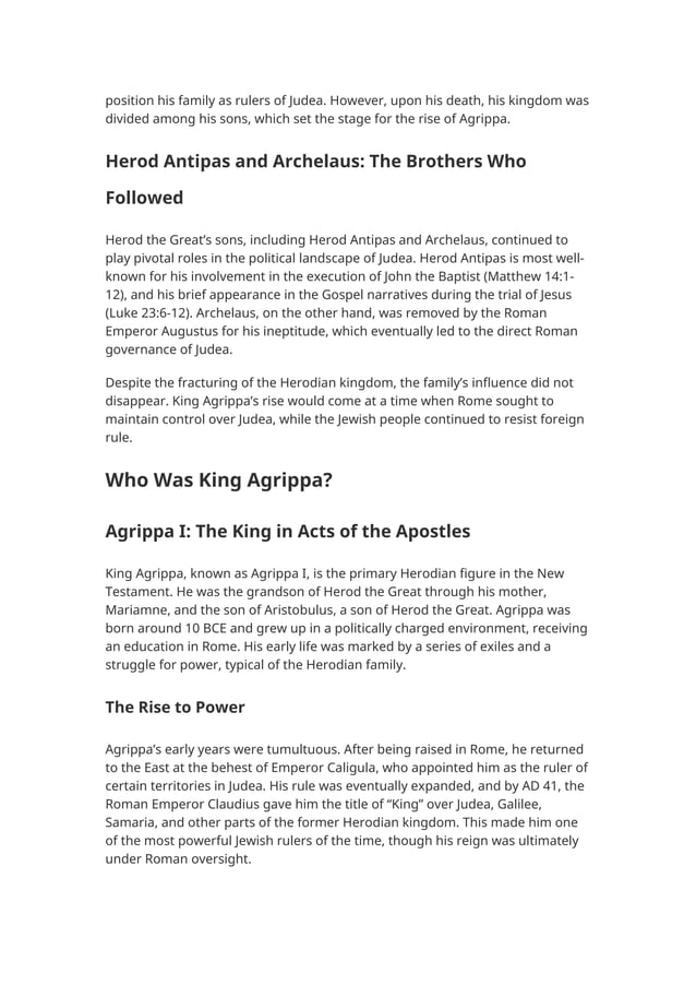 Who is King Agrippa in the Bible(You want know).docx