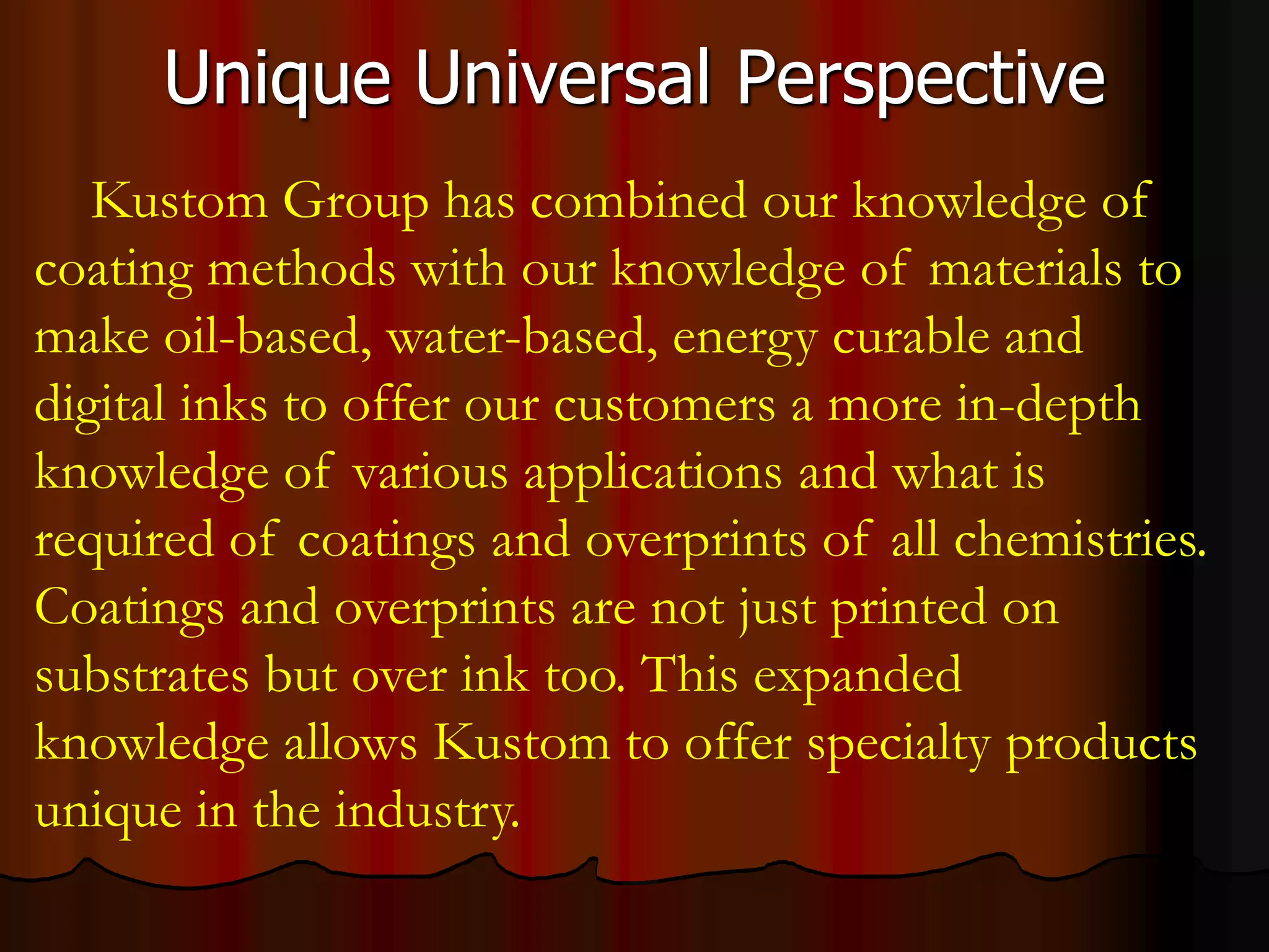 Who is Kustom Group | PPSX