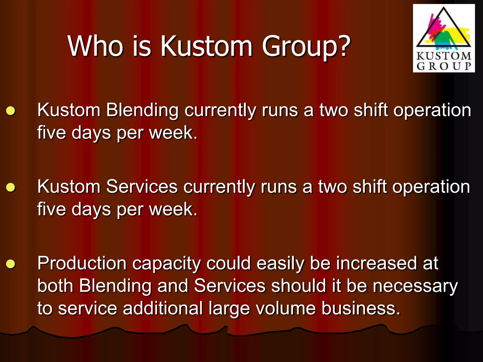 Who is Kustom Group | PPSX