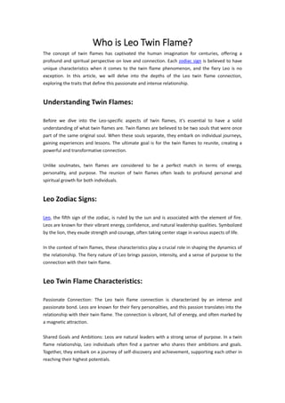 Who is Leo Twin Flame.docx