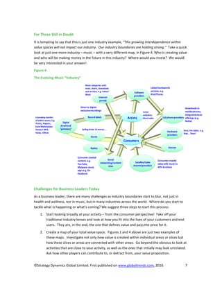 Who is Looking After You? Blurring Industry Boundaries in Health ...