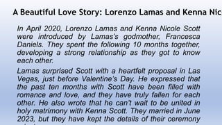 Who is Lorenzo Lamas’s Spouse, Kenna.pptx | Romance | Genres