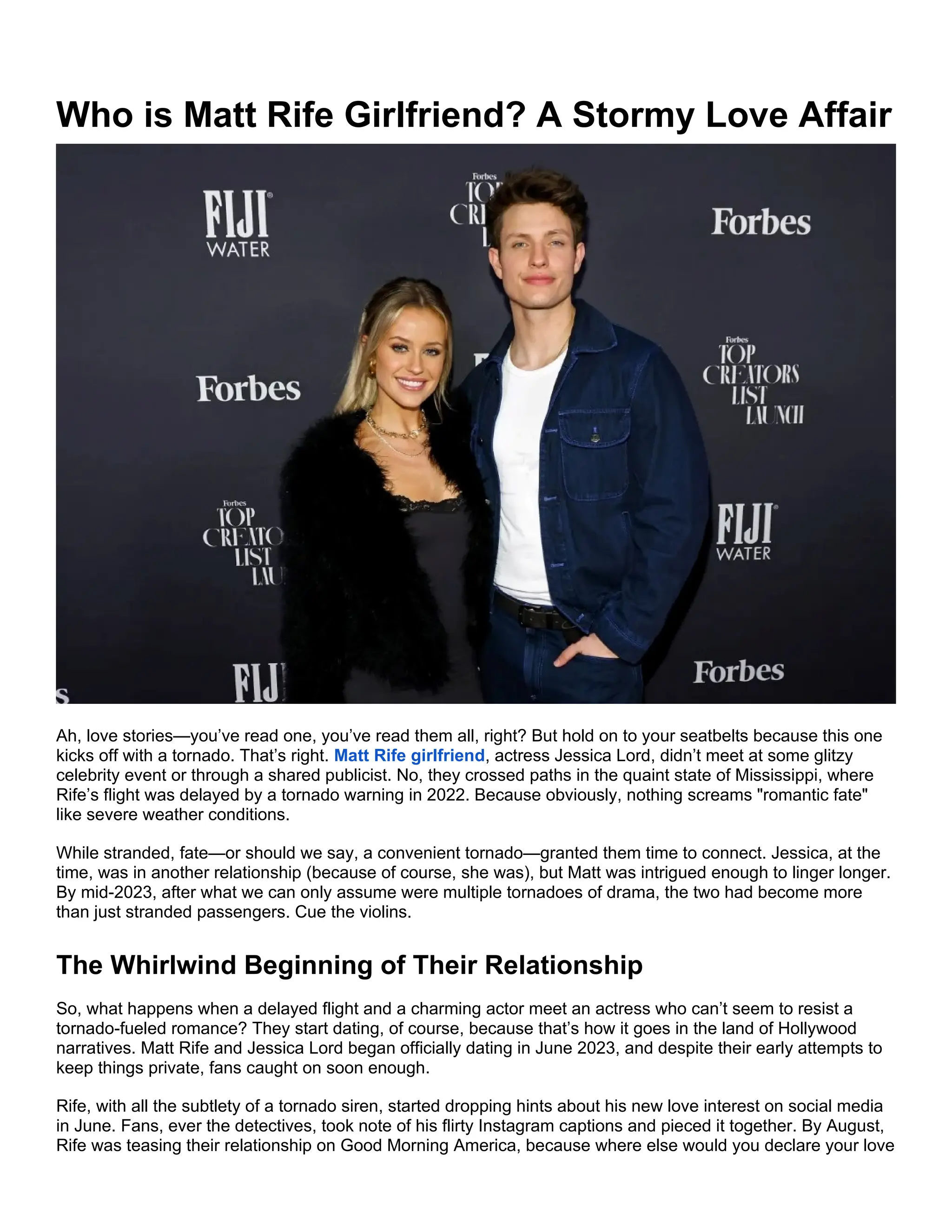 Who is Matt Rife Girlfriend, a stormy Affair.docx