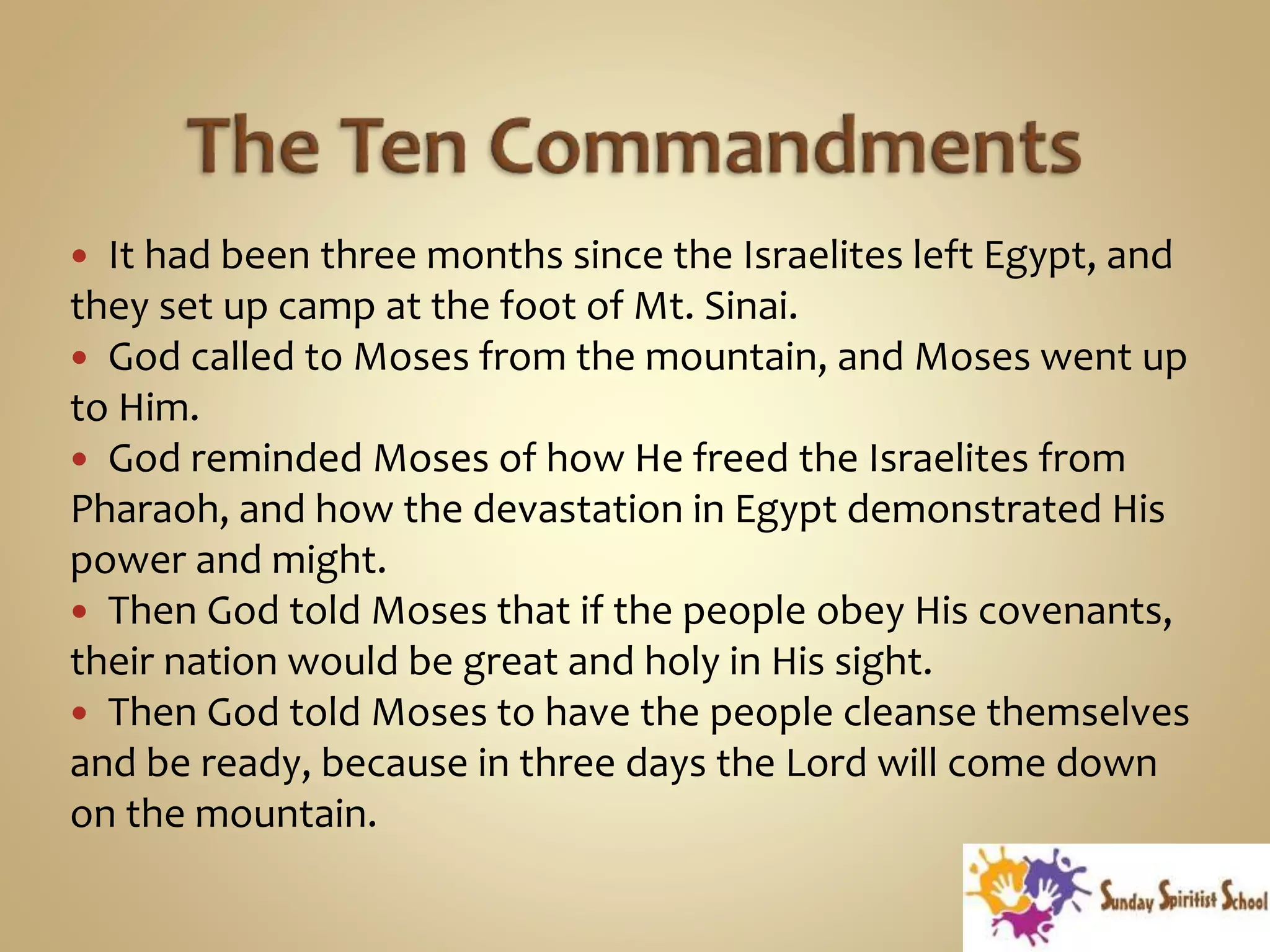 Who is moses for children | PPTX