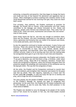 Who is prophet Muhammad (saw) By Khurram Murad | PDF