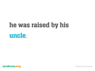 Who Is Muhammad (Pbuh) | PPT