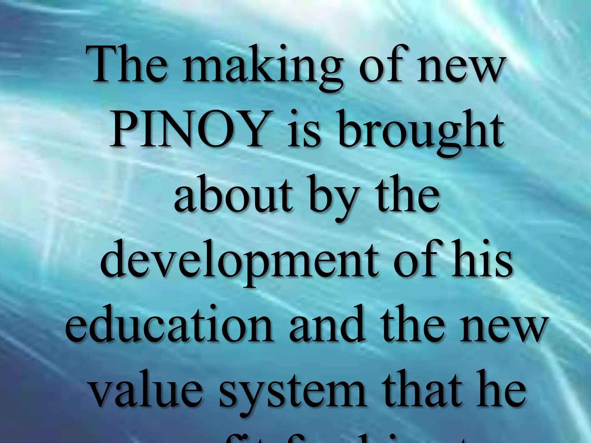 Who is PINOY | PPTX | Careers