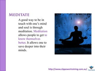 Who is Really in Control of your Mind | PPT