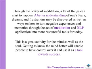 Who is Really in Control of your Mind | PPT