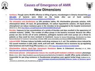 Who is responsible for Emerging Antimicrobial Drug Resistance ...
