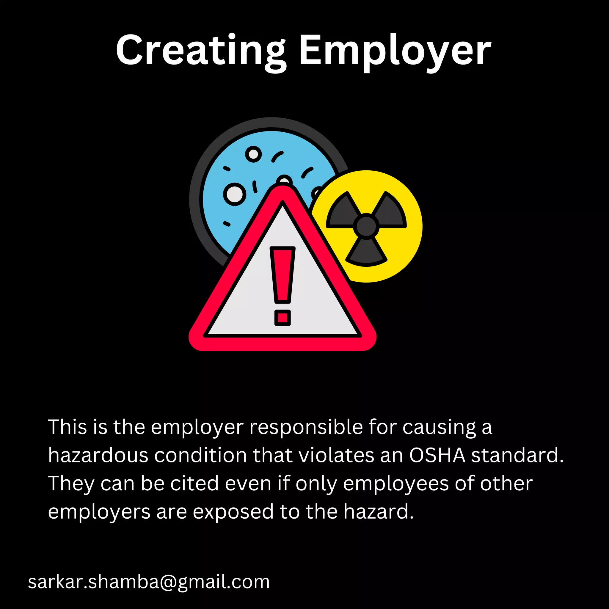 Who is responsible for workplace safety in multi-employer worksites ...