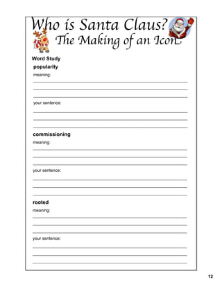 Who is Santa Claus? The Making of an Icon | PDF