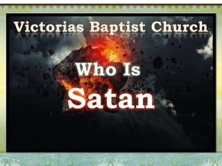 Who is Satan | PPTX