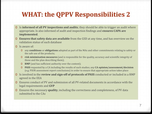 Who is the EU QPPV and what do they do | PPTX | Pharmaceutical Industry | Industries