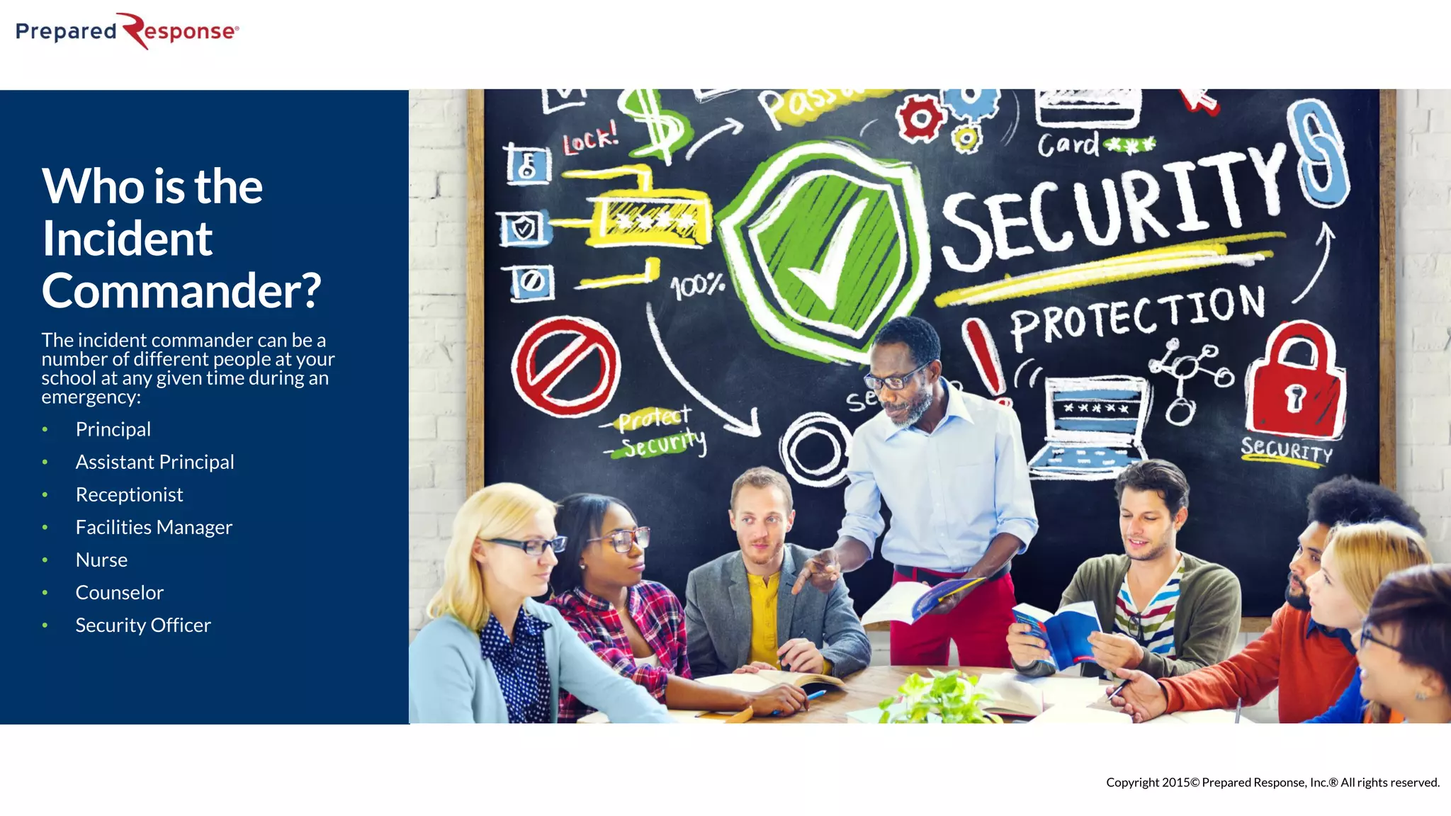 During a School Emergency, Who is the Incident Commander? | PPT