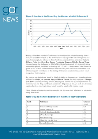 Who is the most influential arbitrator in the world | PDF