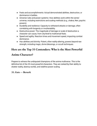 Who Is the Most Powerful Anime Character.pdf
