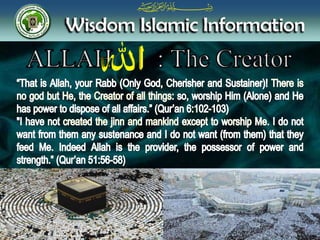 Islam: Allah Is The True God While Jesus Was His Prophet (By Dr ...