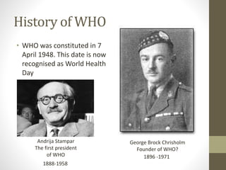 Who is WHO | PPT
