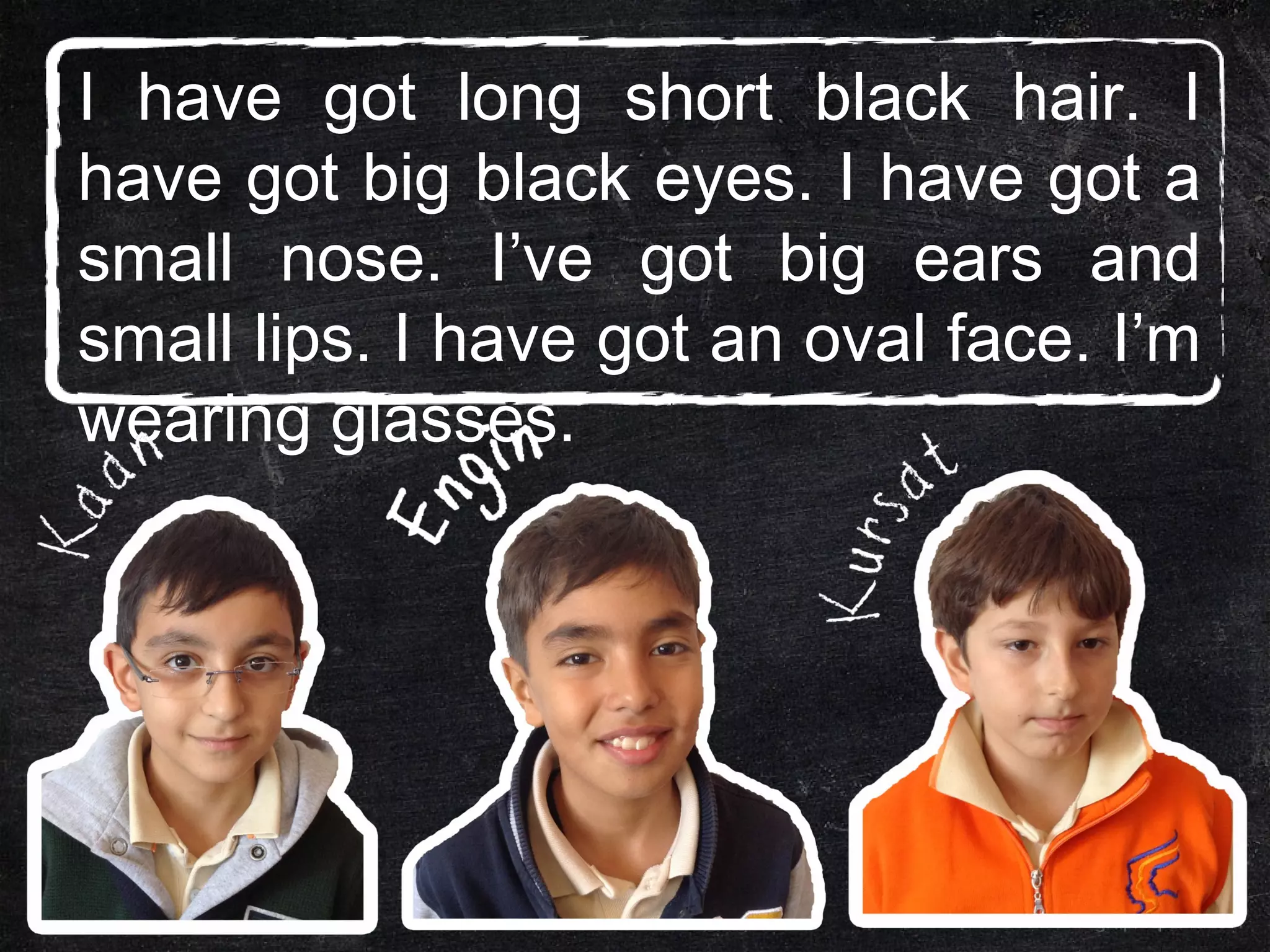 Who is who ? - guessing game with class 5b | PPT