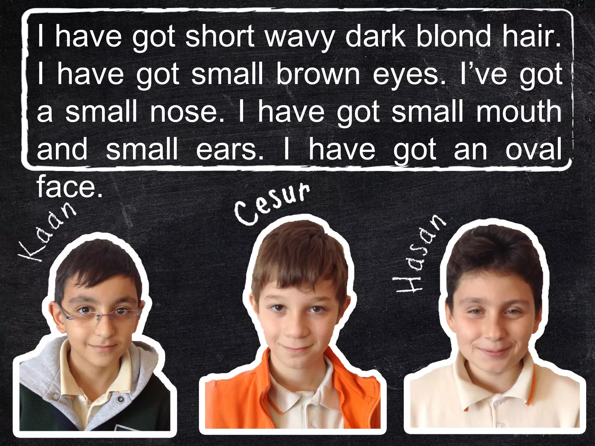 Who is who ? - guessing game with class 5b | PPT