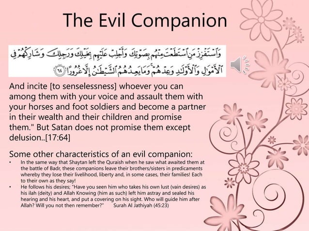 Who is your companion | PPT | Islam | Religion & Spirituality