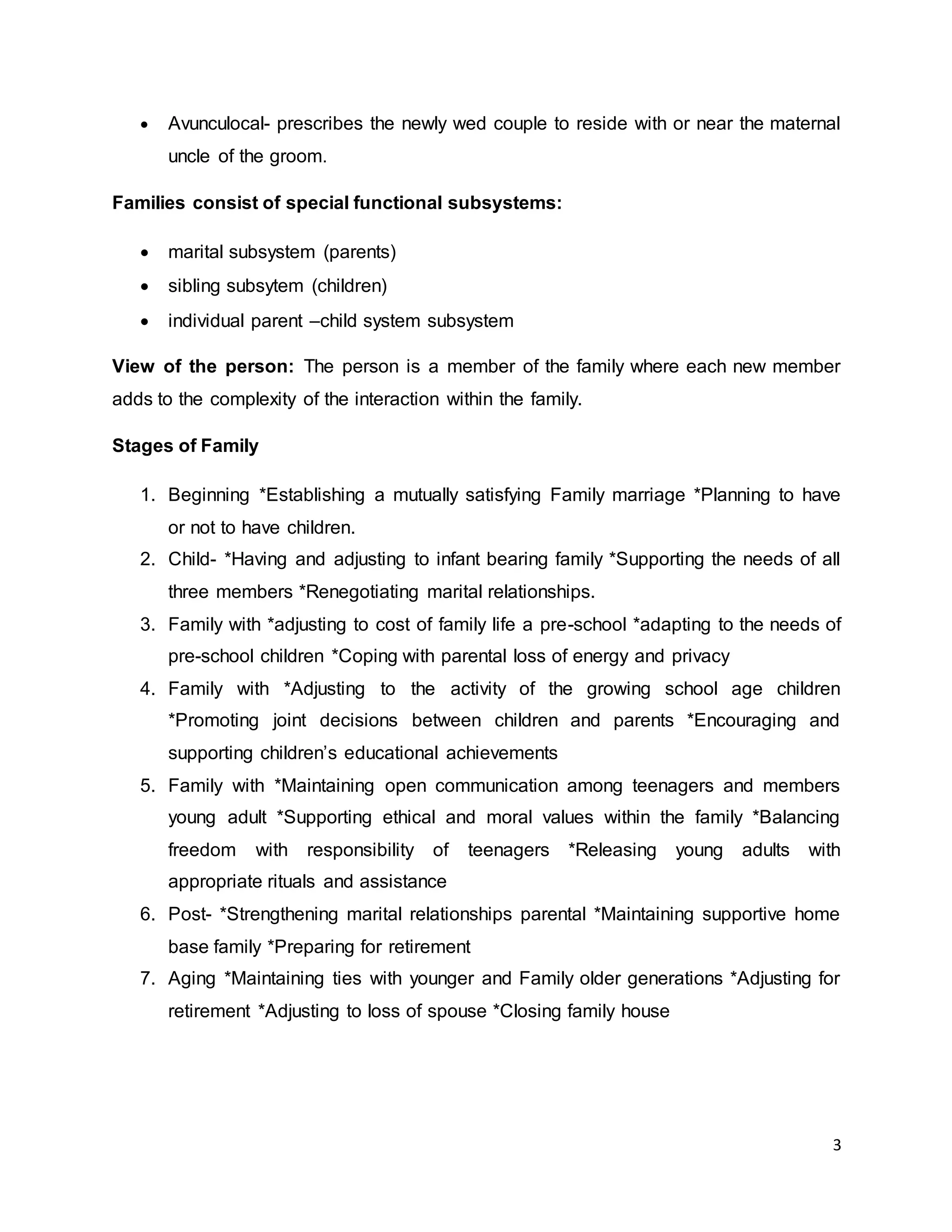 Maternal and Child Nursing Lecture | DOCX