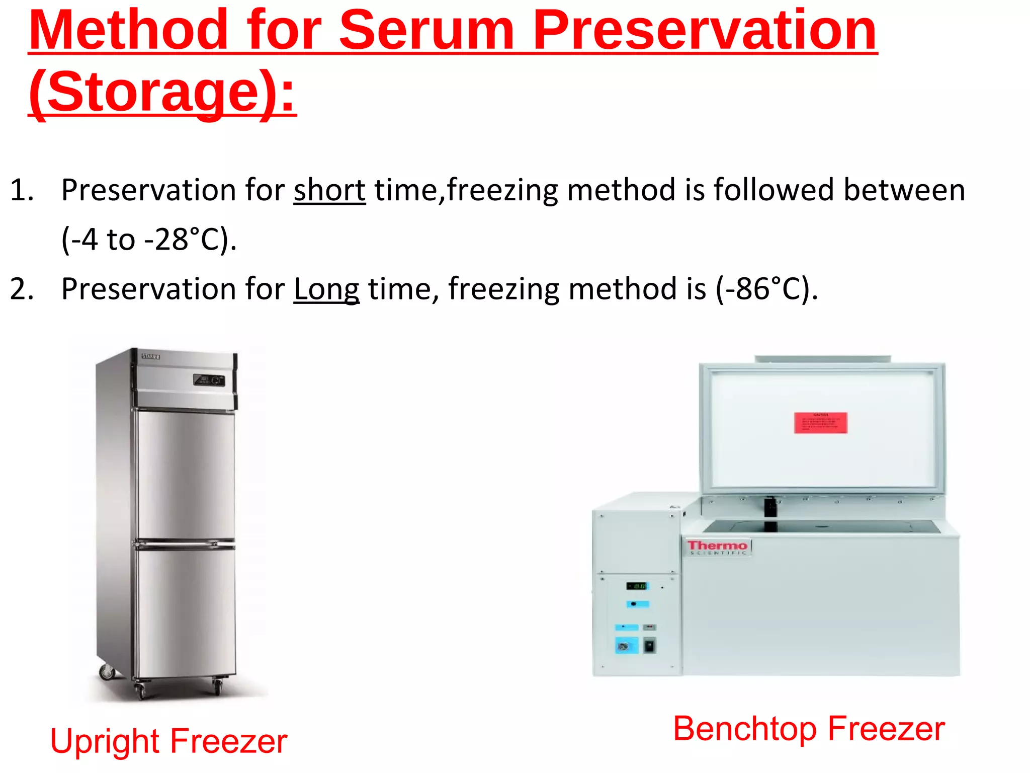 Whole blood, serum & plasma collections | PPT