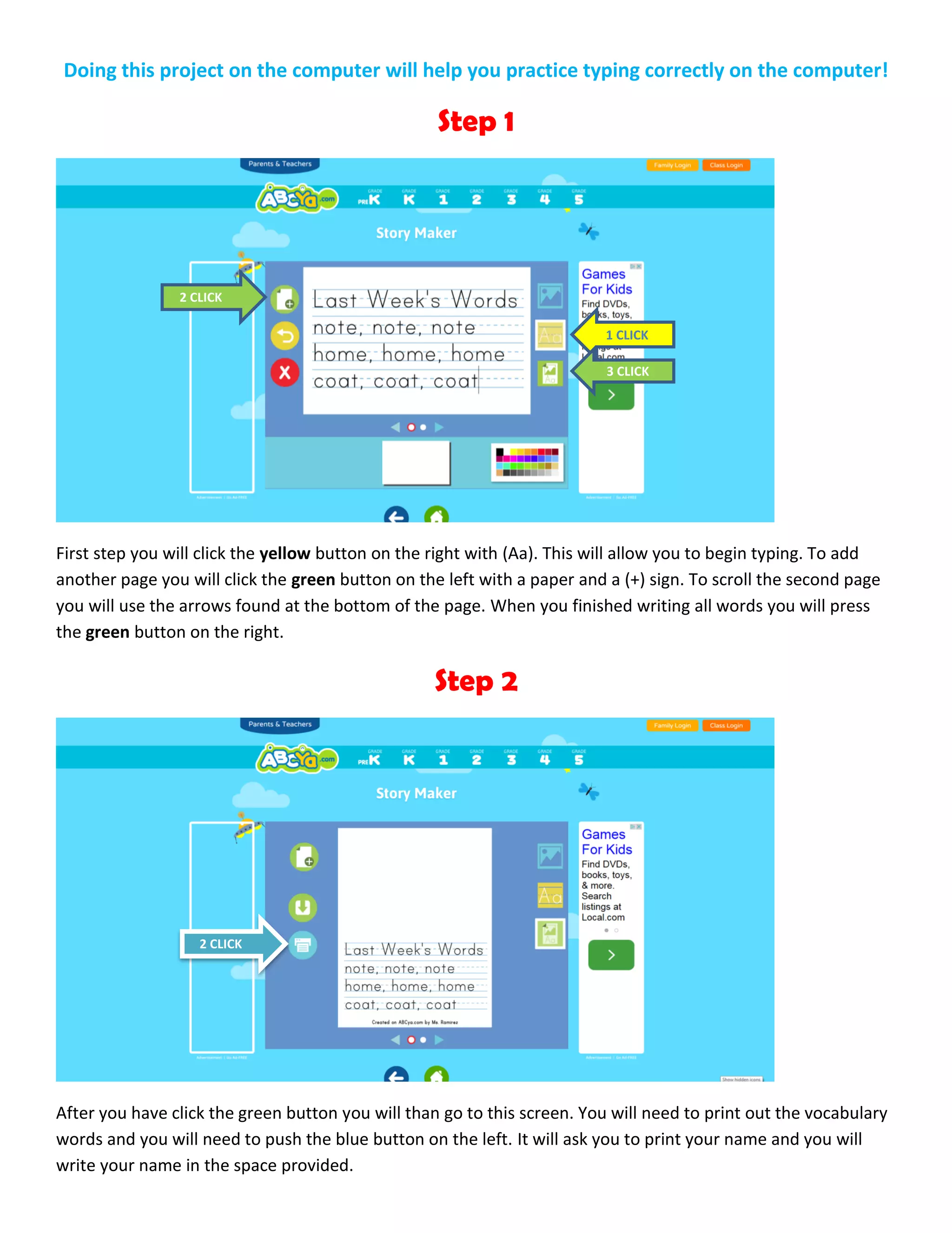 Typing Project | PDF